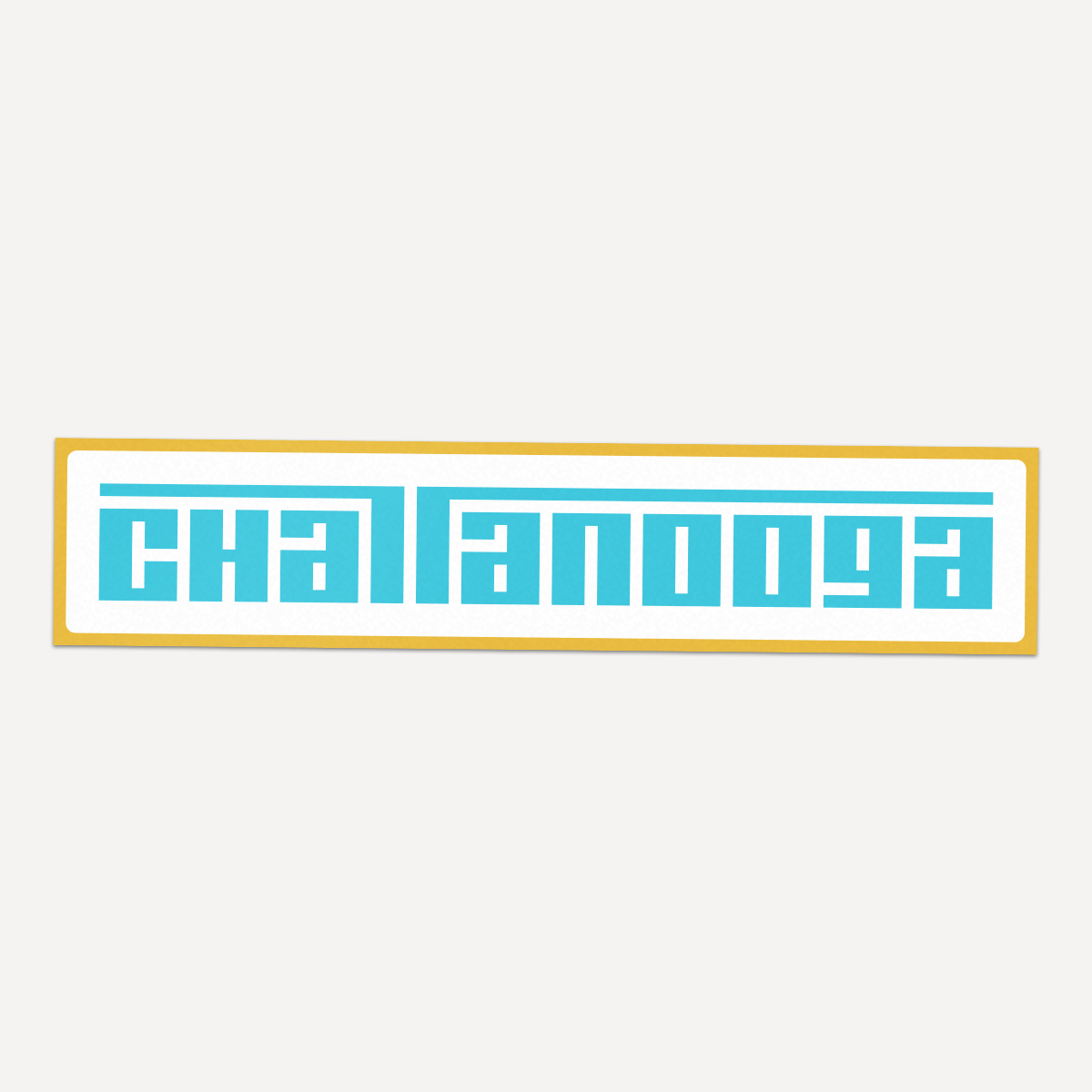 Chattanooga Sticker - NativeMade – NativeMade™